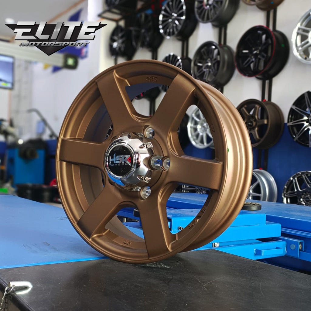 Jual Velg HSR RONDO Ring 16x55 Lubang 5 Pcd 139 Velg Mobil Escudo ...