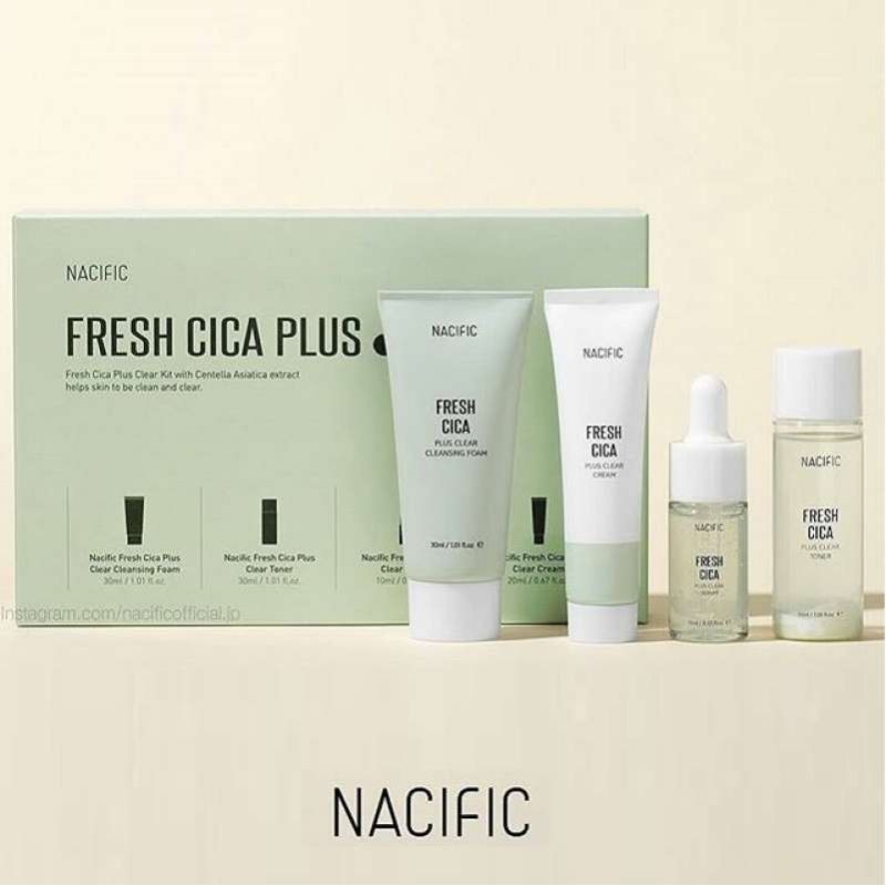 Jual Nacific Fresh Cica Plus Kit (4items) | Shopee Indonesia