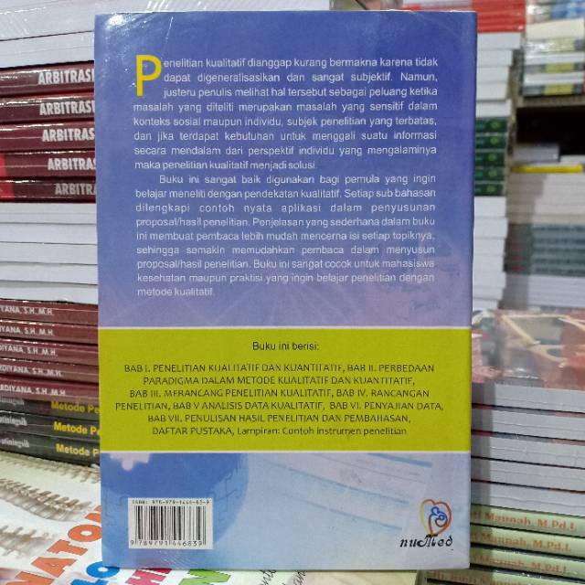 Jual PROMO!!! METODOLOGI PENELITIAN KUALITATIF DALAM BIDANG KESEHATAN ... Jual PROMO!!! METODOLOGI PENELITIAN KUALITATIF DALAM BIDANG KESEHATAN ...