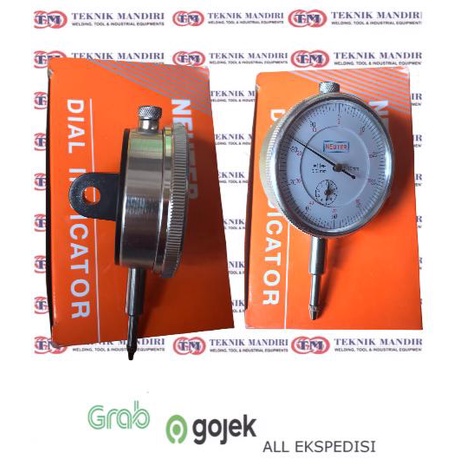 Jual Dial Indicator 0-10mm NEUTER Alat Ukur Poros Kerataan Bidang ...