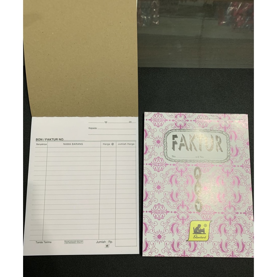 Jual Bon Faktur Rangkap 3 Besar Standard, Buku Nota Kontan Ply | Shopee ...