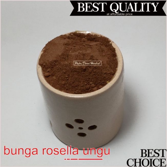 Jual Bunga Rosella Ungu Bubuk 500 Gram - Purple Rosella Powder ...