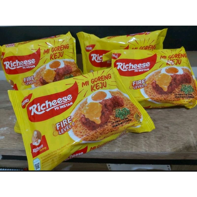 Jual Mie Richeese Level 0 Mie goreng | Shopee Indonesia