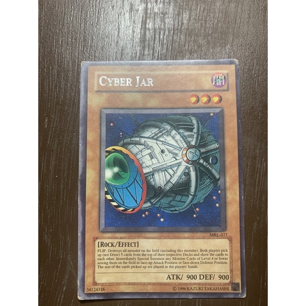 Jual Kartu Yugioh Yugi oh Yugi-oh ORIGINAL CYBER JAR | Shopee Indonesia