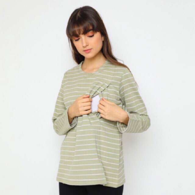 Jual Baju Menyusui Monomom Basic Tee (Original) | Shopee Indonesia