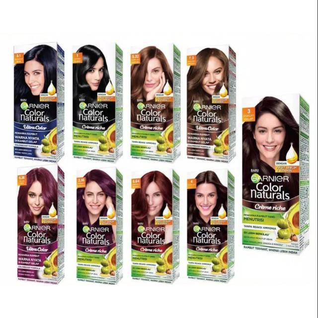 Jual Garnier Color Naturals Ultra Color Kemasan Box | Shopee Indonesia