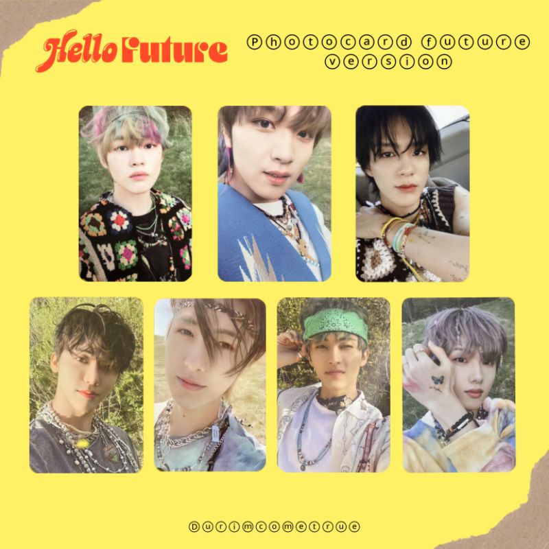 Jual UNOFC Photocard Hello Future (Future Version) (MIN 3 ) | Shopee ...
