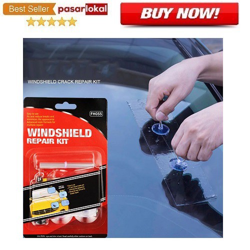 Jual Alat Reparasi Kaca Mobil Retak Windshield Repair Kit | Shopee ...