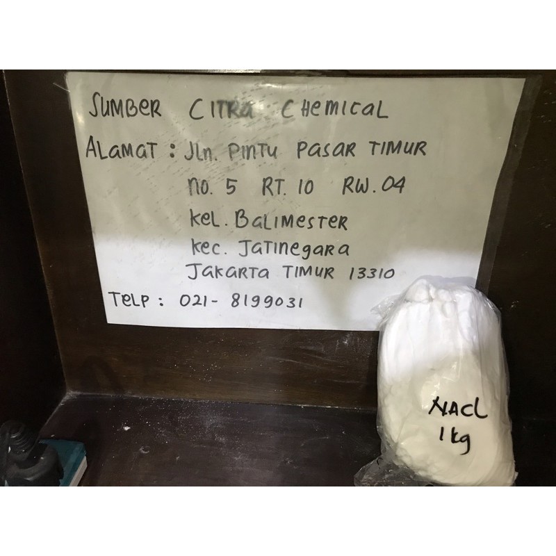 Jual NaCl 1 kg | Shopee Indonesia