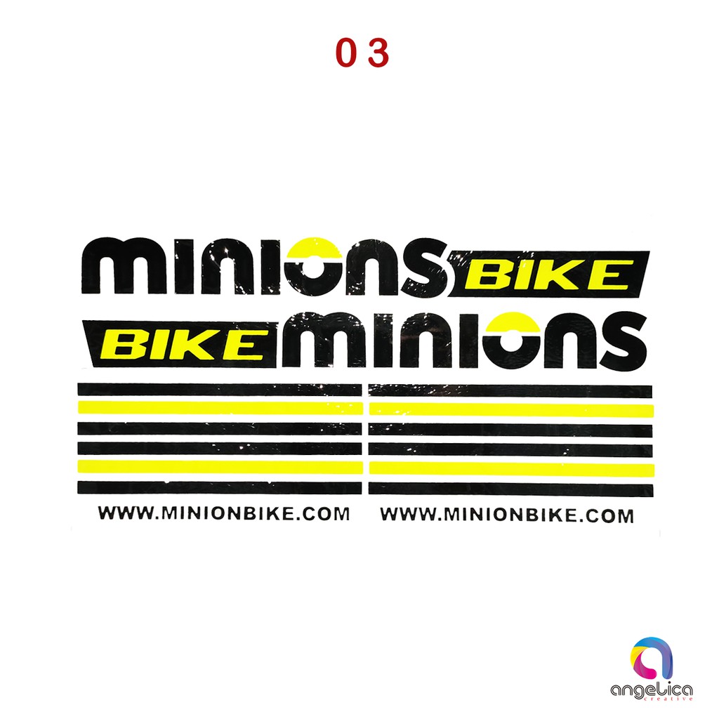 Jual Stiker Sepeda Giant & Minions Bike | Shopee Indonesia