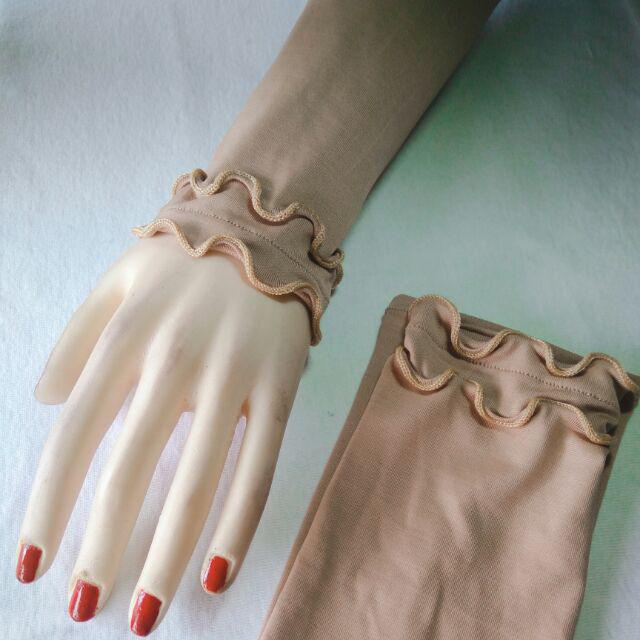 Jual Rafania Handsock List Curly Double Manset Tangan Jersey Kriwil ... Jual Rafania Handsock List Curly Double Manset Tangan Jersey Kriwil ...