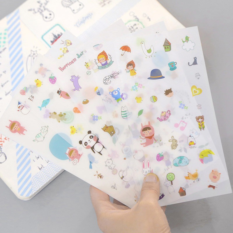 Jual Stiker Hias Amazing Life Diary Deco Stickers Lucu dan Imut ...