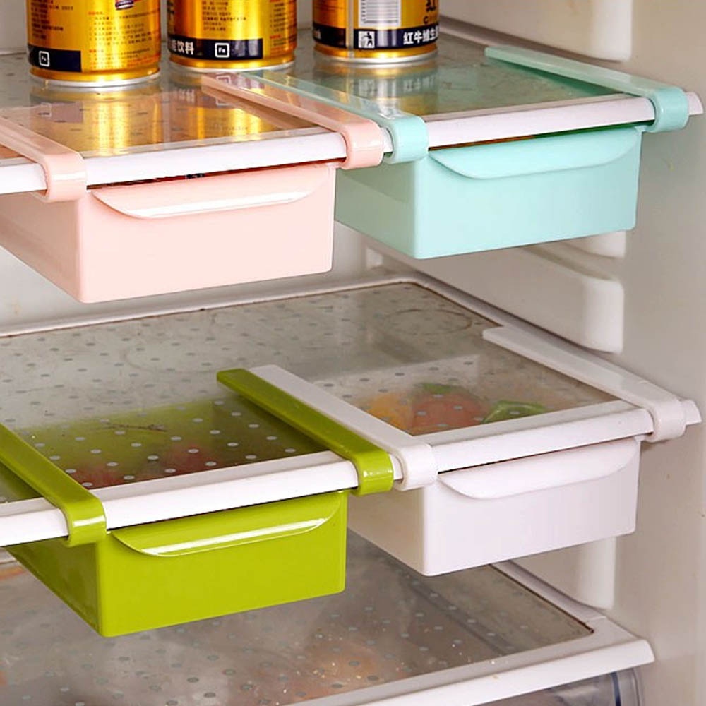 Jual RAK KULKAS MULTIFUNGSI /Storage Box Kulkas Organizer / Rak Praktis ...