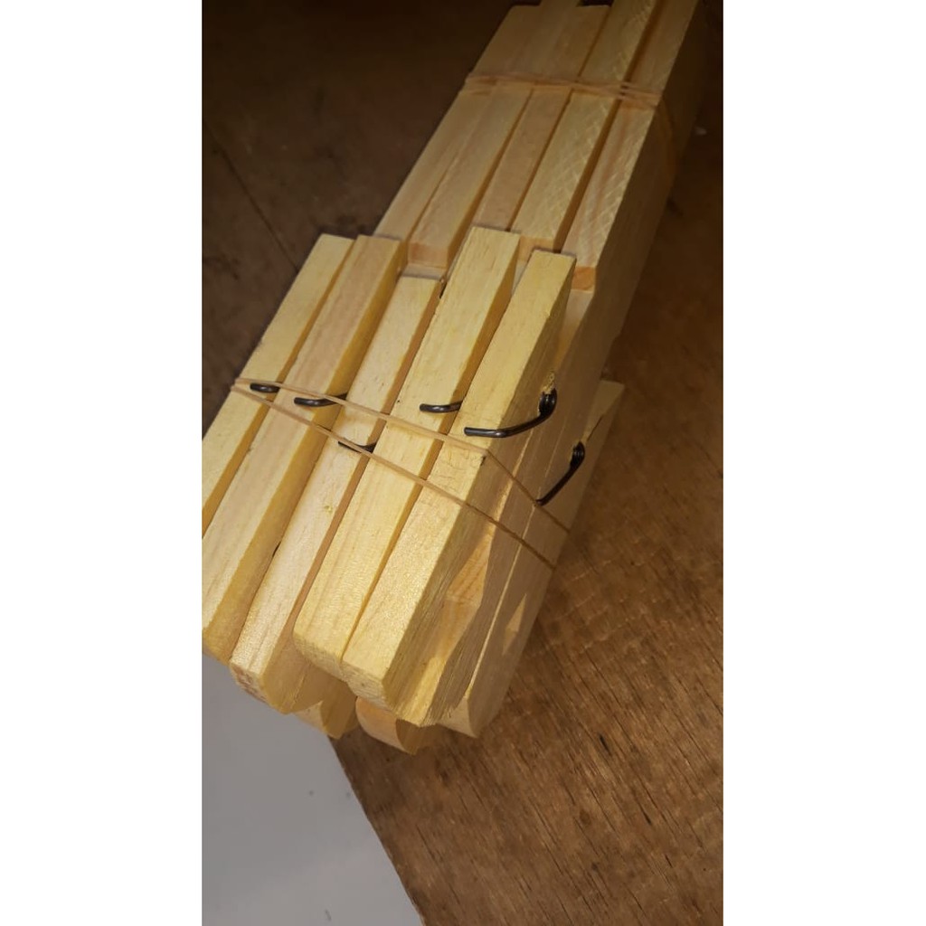 Jual penjepit kayu laboratorium panjang 18cm | Shopee Indonesia