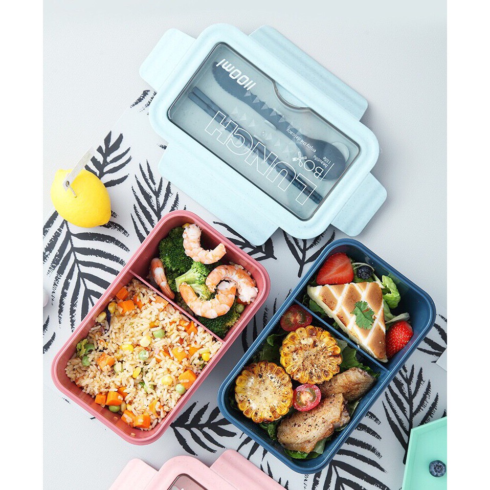 Jual MJ - AIKO LUNCH BOX 1100ML - LUNCH BOX PLASTIK TEBAL QUALITY BPA ...