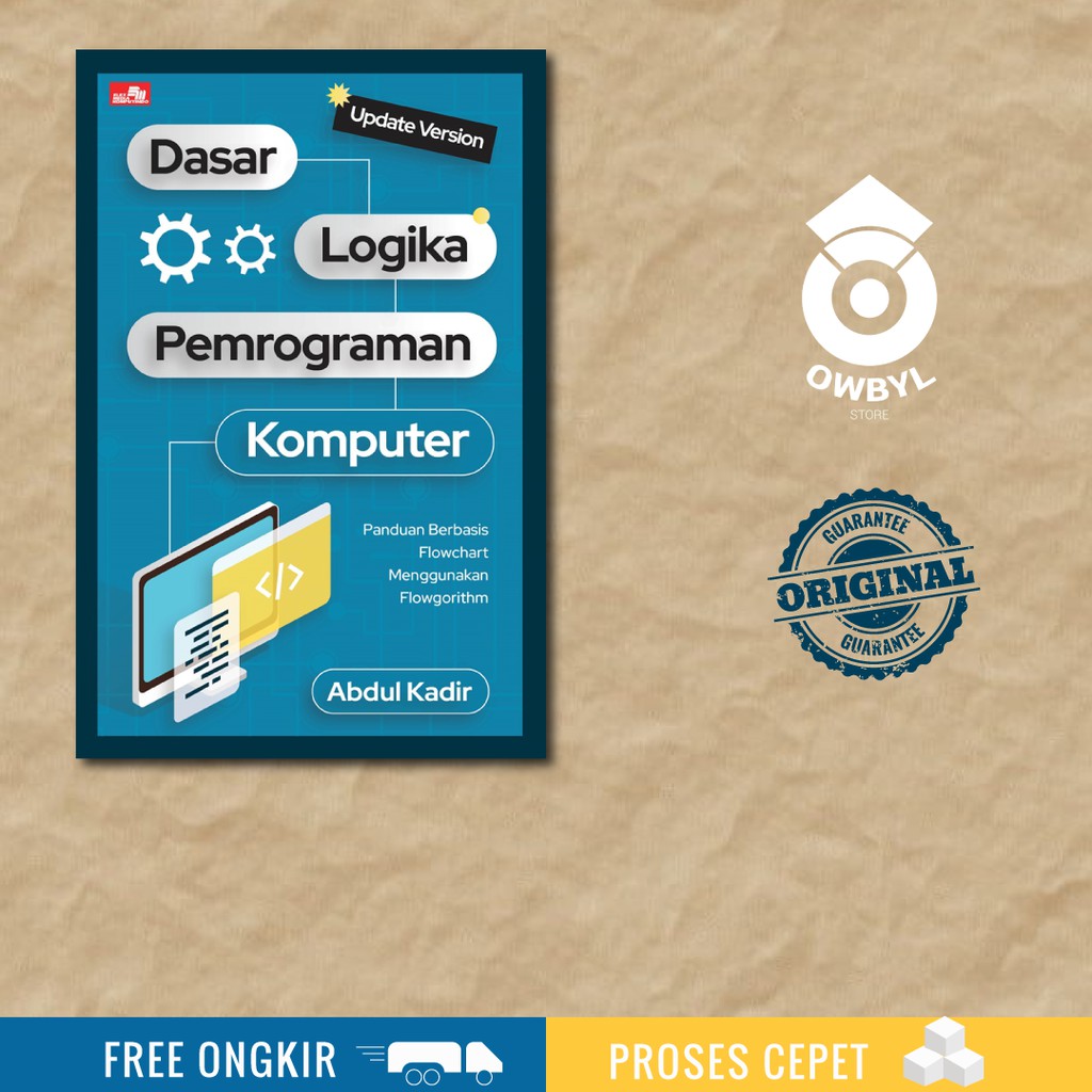 Jual Buku Buku Dasar Logika Pemrograman Komputer (Update Version) | Shopee Indonesia