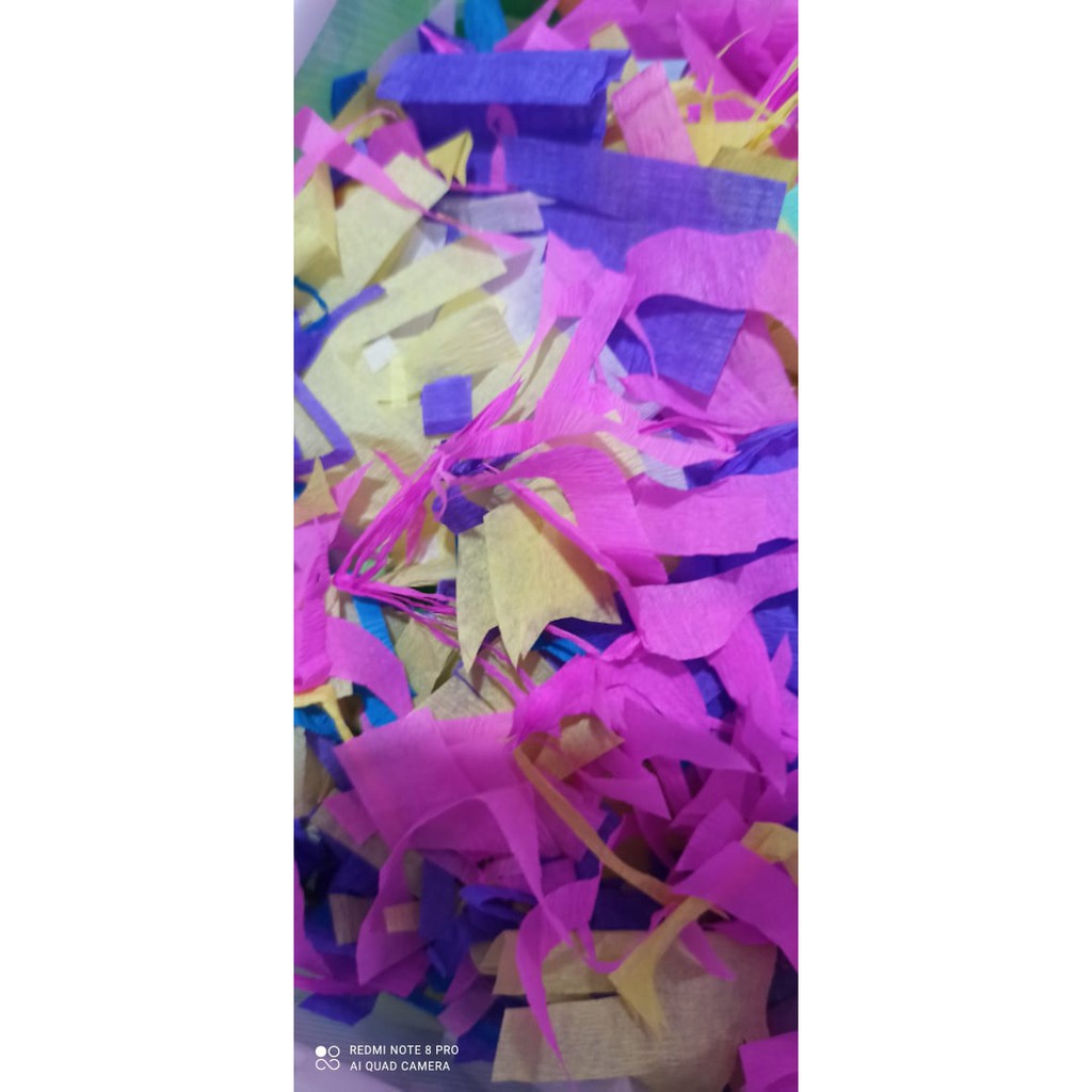 Jual confetti konfeti kertas krep taburan | Shopee Indonesia