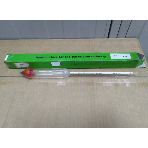 Jual Hydrometer gravity API 10-21 petroleum,density kadar cairan minyak bbm | Shopee Indonesia