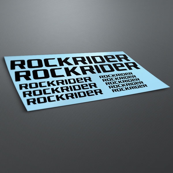 Jual Stiker Pack Sepeda Rockrider - Bicycle Decal Sticker | Shopee ...