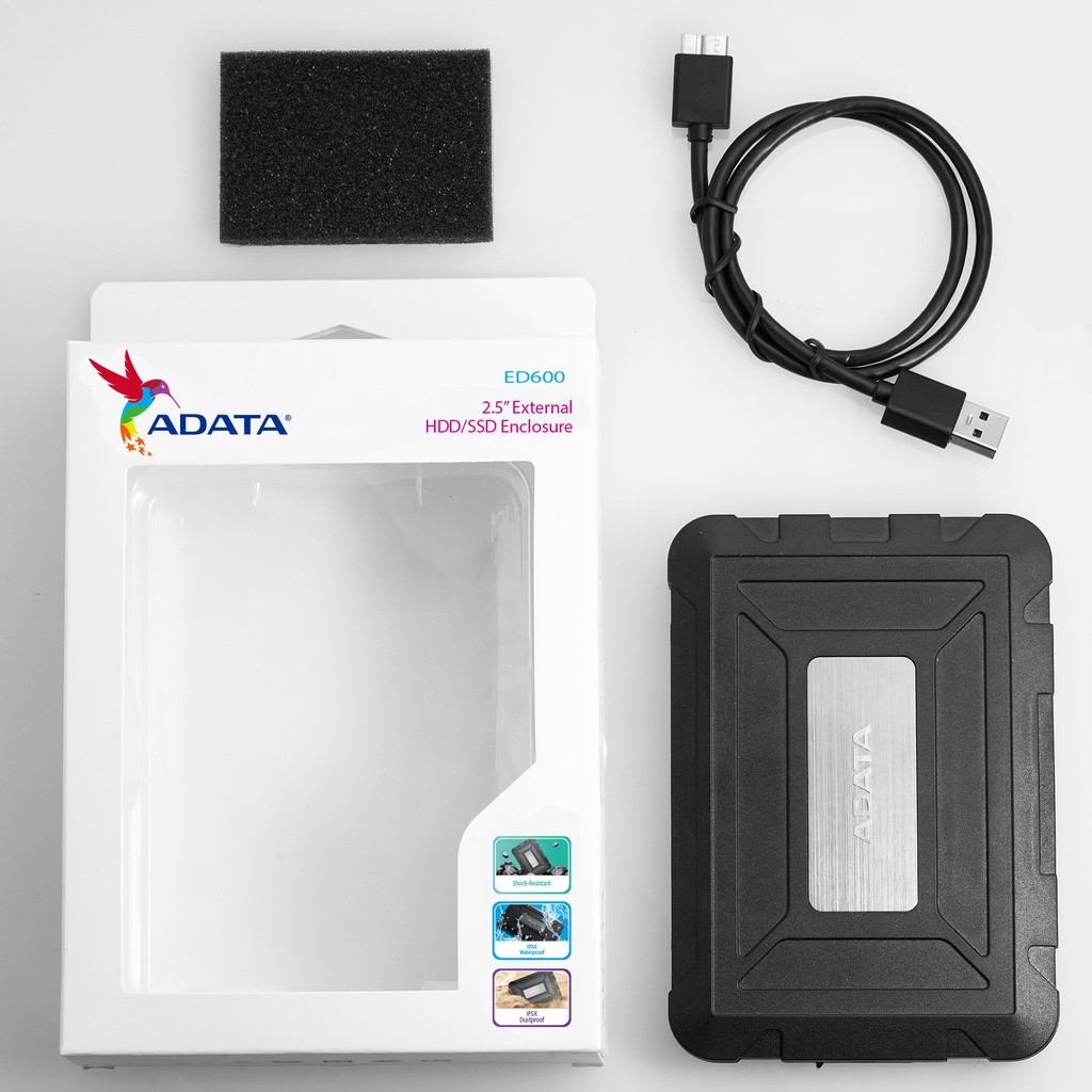 Jual Adata ED600 External Enclosure for 2.5" HDD or SSD | Shopee Indonesia