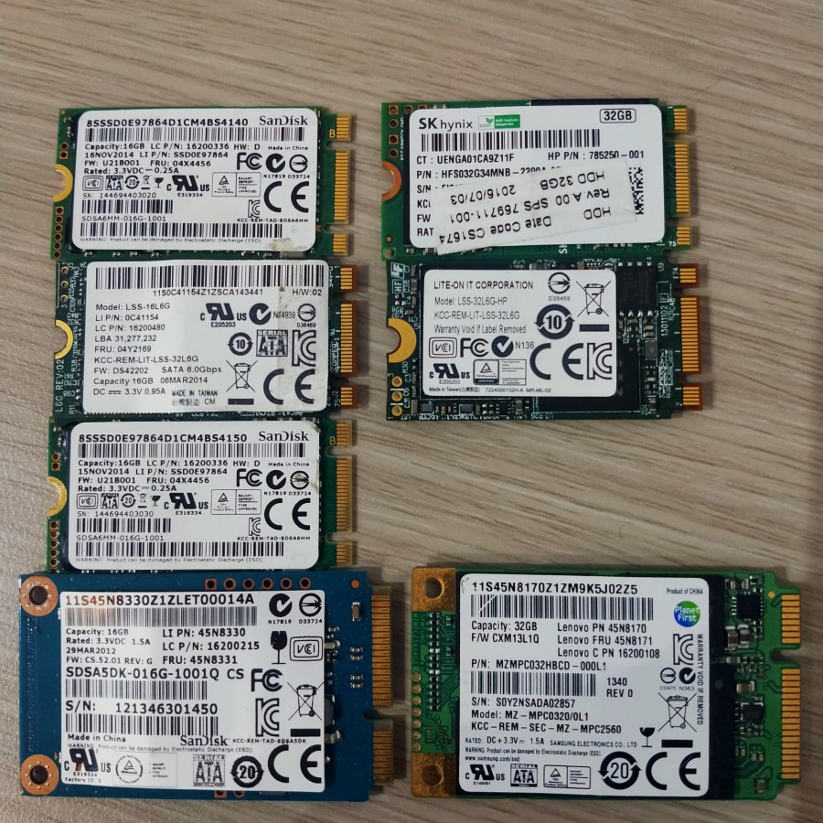 Jual ssd msata m2 2240 m2sata 32gb 16gb | Shopee Indonesia