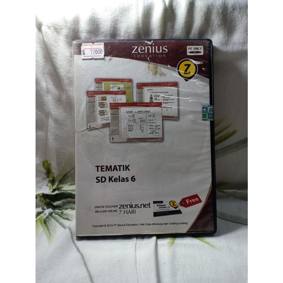 Jual Modul Belajar CD Zenius Tematik SD Kelas 6 | Shopee Indonesia