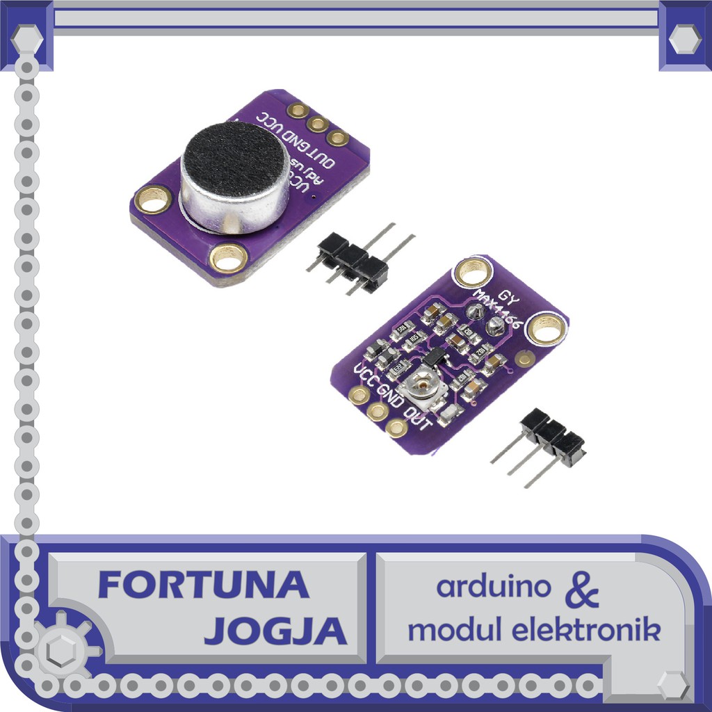 Jual GY-MAX4466 Adjustable Gain Microphone Module | Shopee Indonesia