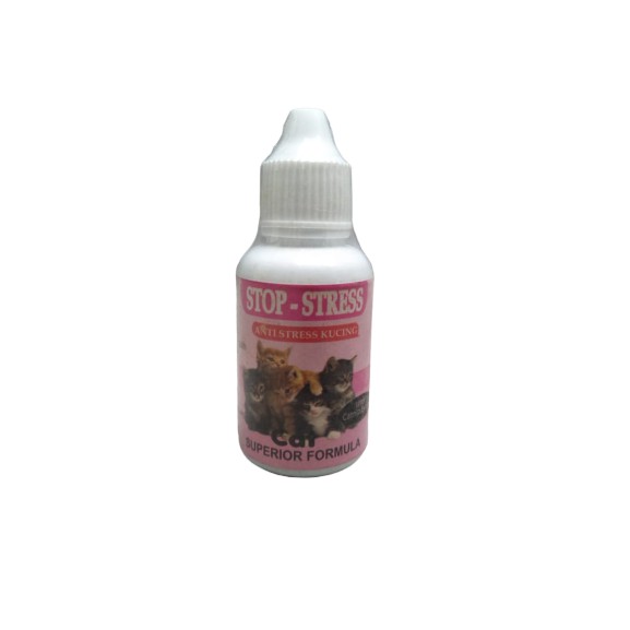 Jual Obat Stress Kucing - STOP STRESS 30 ml - Obat Kucing Stress ...