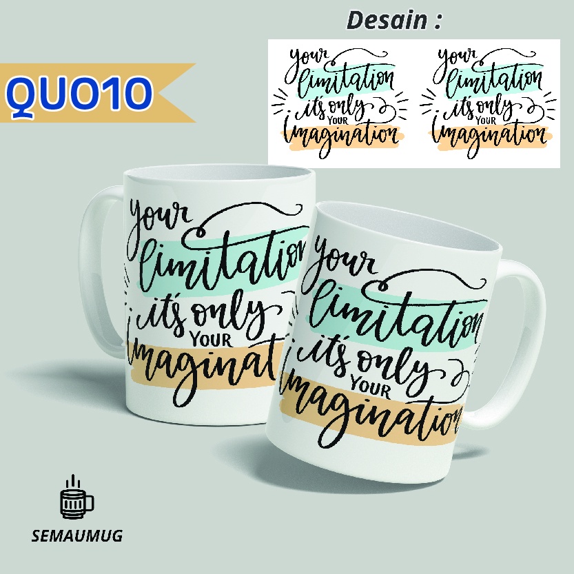 Jual MUG LETTERING QUOTE KATA MOTIVASI KOPI KADO GELAS CANGKIR PRINT ...
