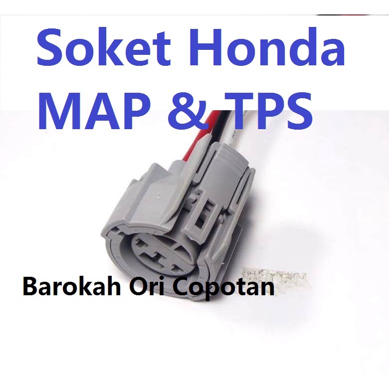 Jual Soket Sensor TPS MAP Honda CIVIC Accord Cielo F22 CRV Genio ...