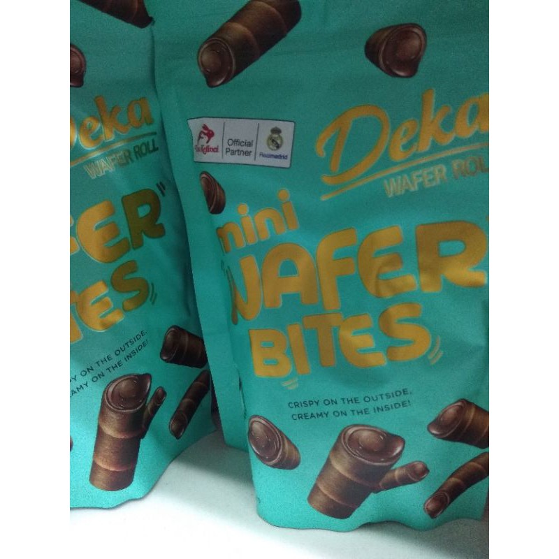 Jual Deka Mini Wafer Bites Roll Coklat 80 Gram | Shopee Indonesia