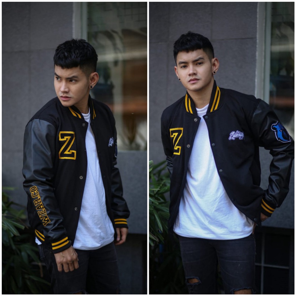 Jual JAKET VARSITY - JACKET VARSITY PRIA - JAKET PRIA VARSITY - JAKET ...