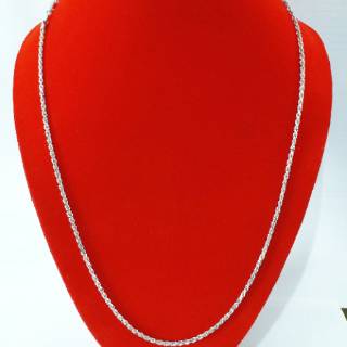 Jual Kalung Pria Silver 925 Lapis Emas Putih - Kalung Perak Pria 925 ...