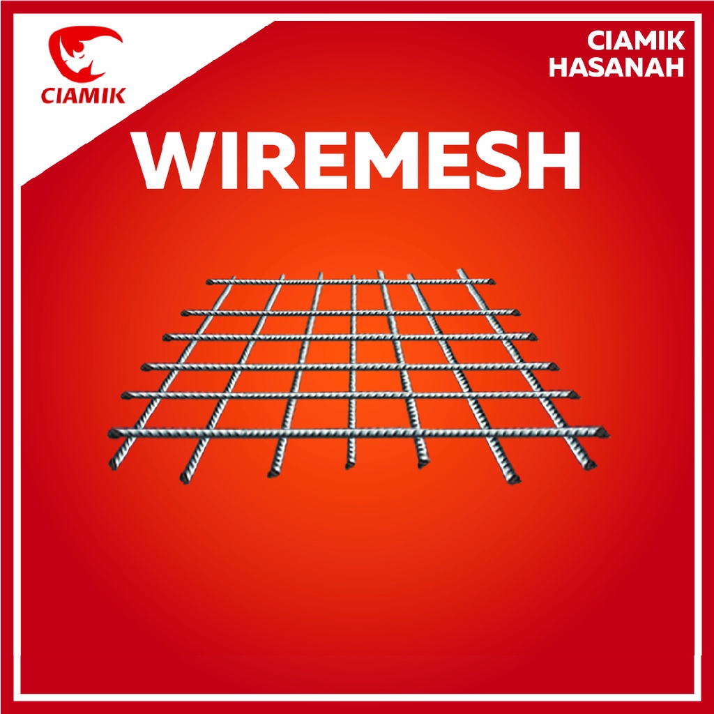 Jual Besi Wiremesh Wermes Besi Tulangan Cor Beton | Shopee Indonesia