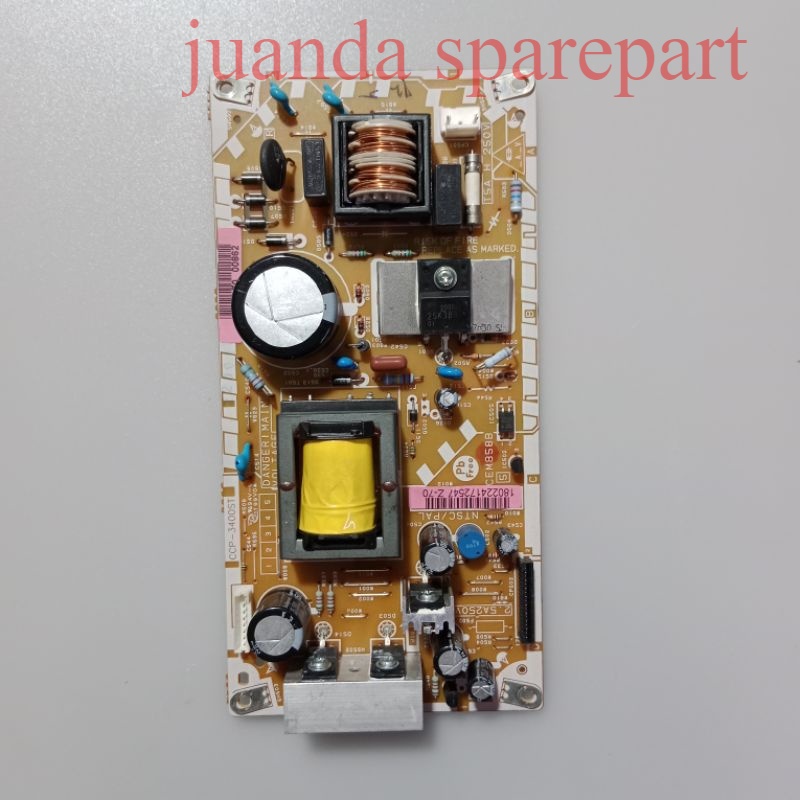 Jual regulator mesin tv led SHARP LC 29LE440M psu power supply mesin tv ...