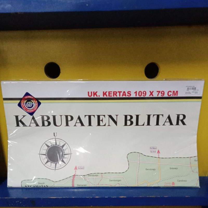 Jual Peta Kabupaten Blitar | Shopee Indonesia