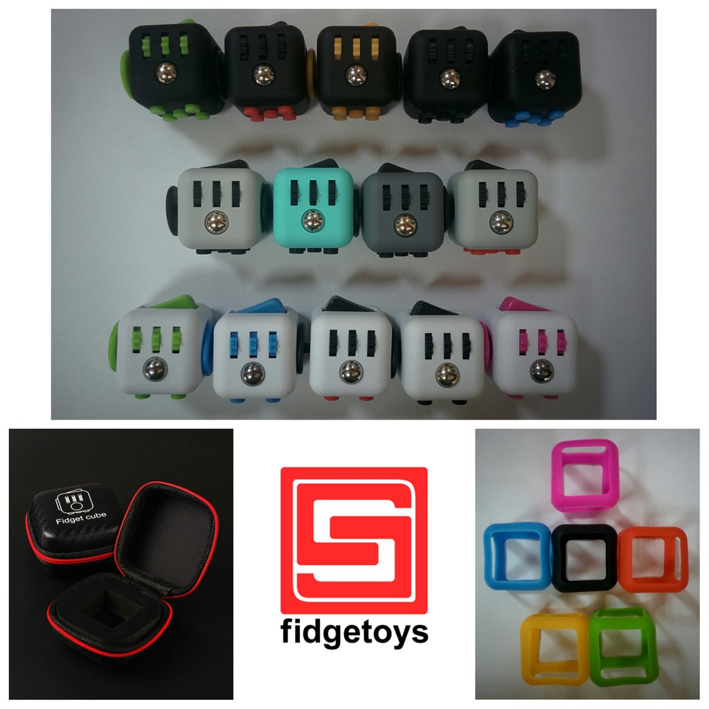 Jual Fidget Cube Kickstarter 2017 - Eco Pack 2 [Fidget + Bracelet ...