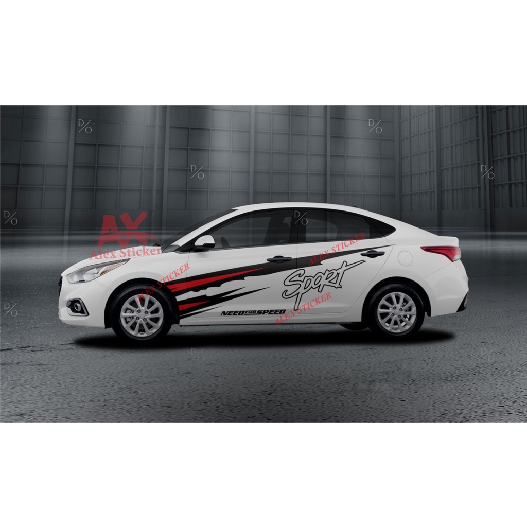 Jual STIKER STICKER MOBIL TOYOTA VIOS CAMRY CIVIC ACCORD CITY STICKER ...