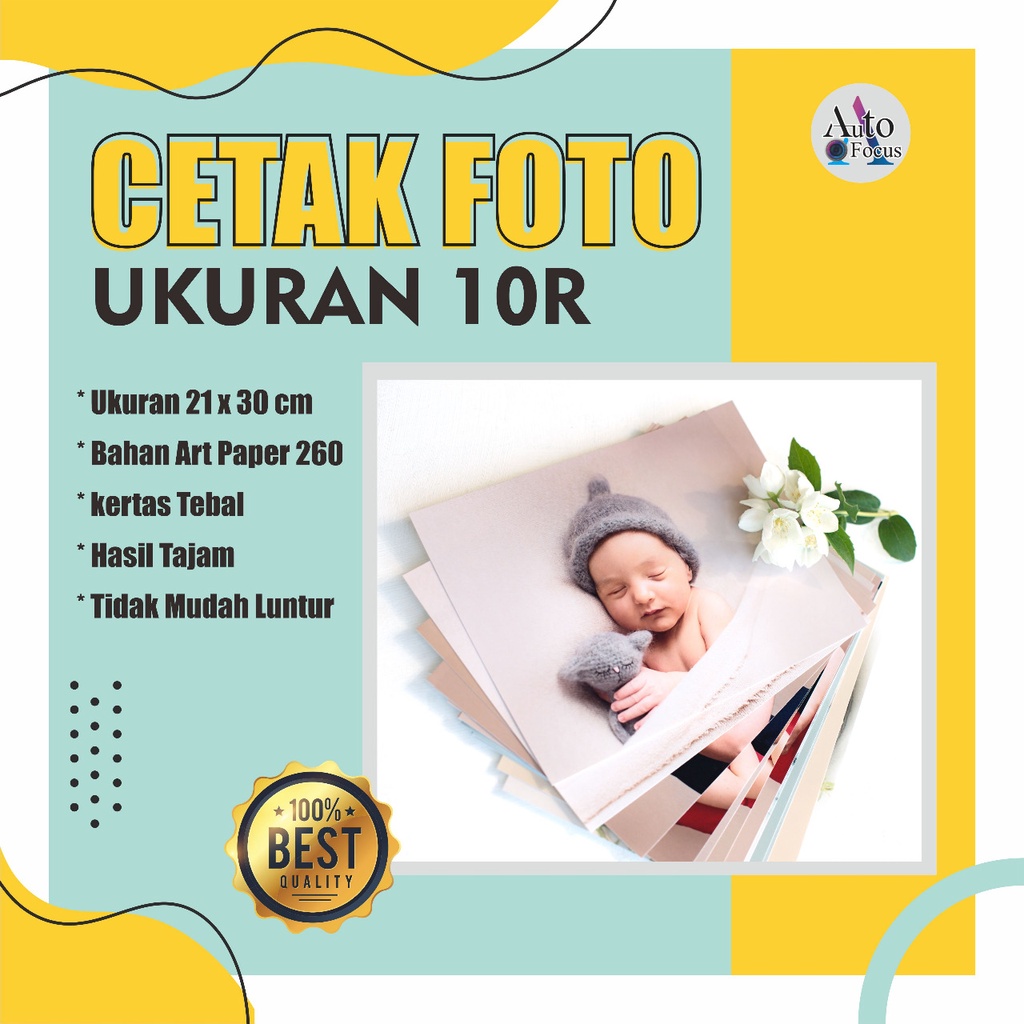 Jual CETAK FOTO UKURAN 10R PLUS ARTPAPER | Shopee Indonesia