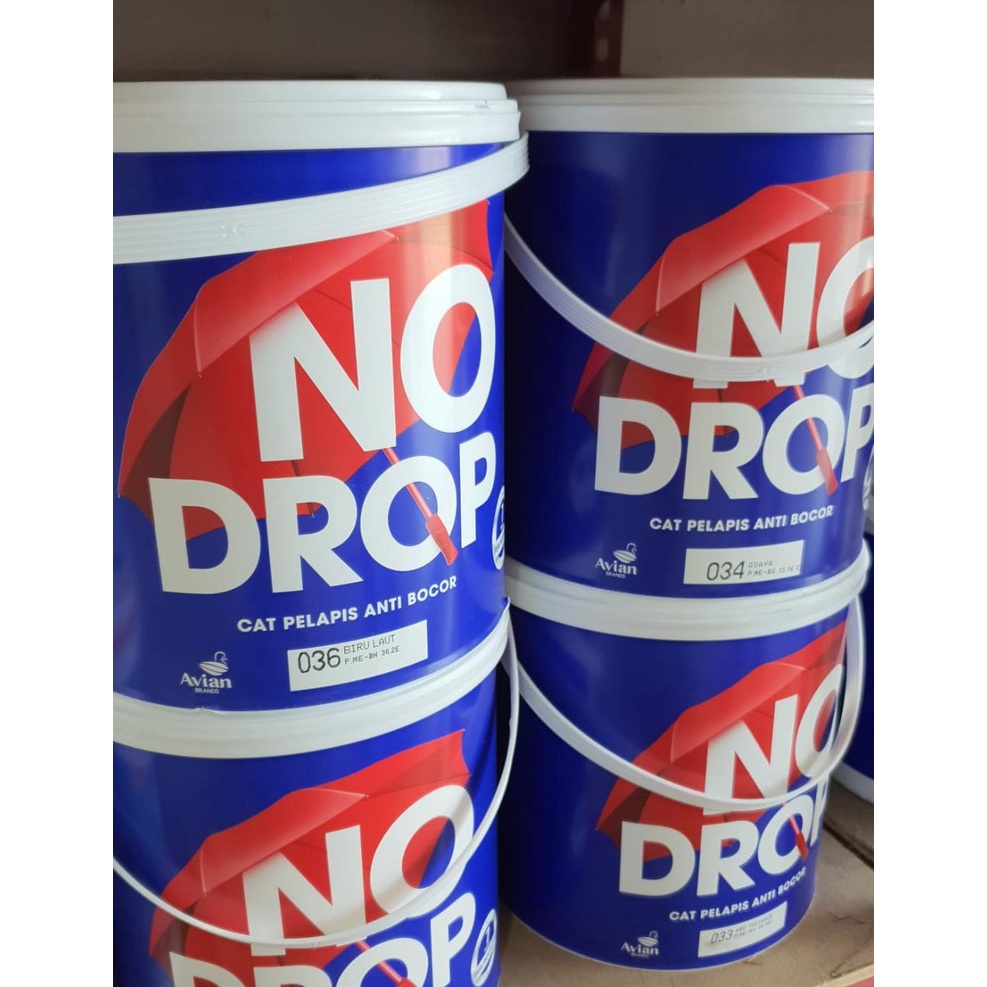Jual CAT NO DROP 4KG PELAPIS ANTI BOCOR WATERPROOFING | Shopee Indonesia