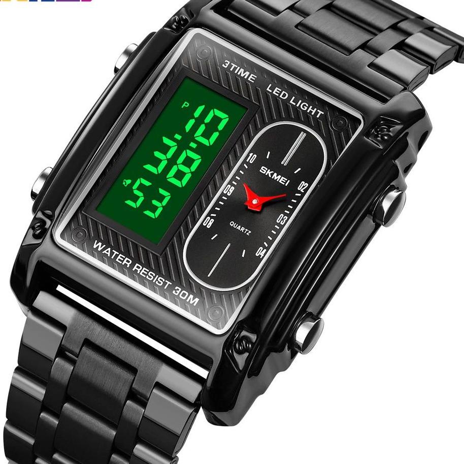 Jual SALEE!!!!.. SKMEI 1868 Jam Tangan Pria Digital Analog Dual Time ...