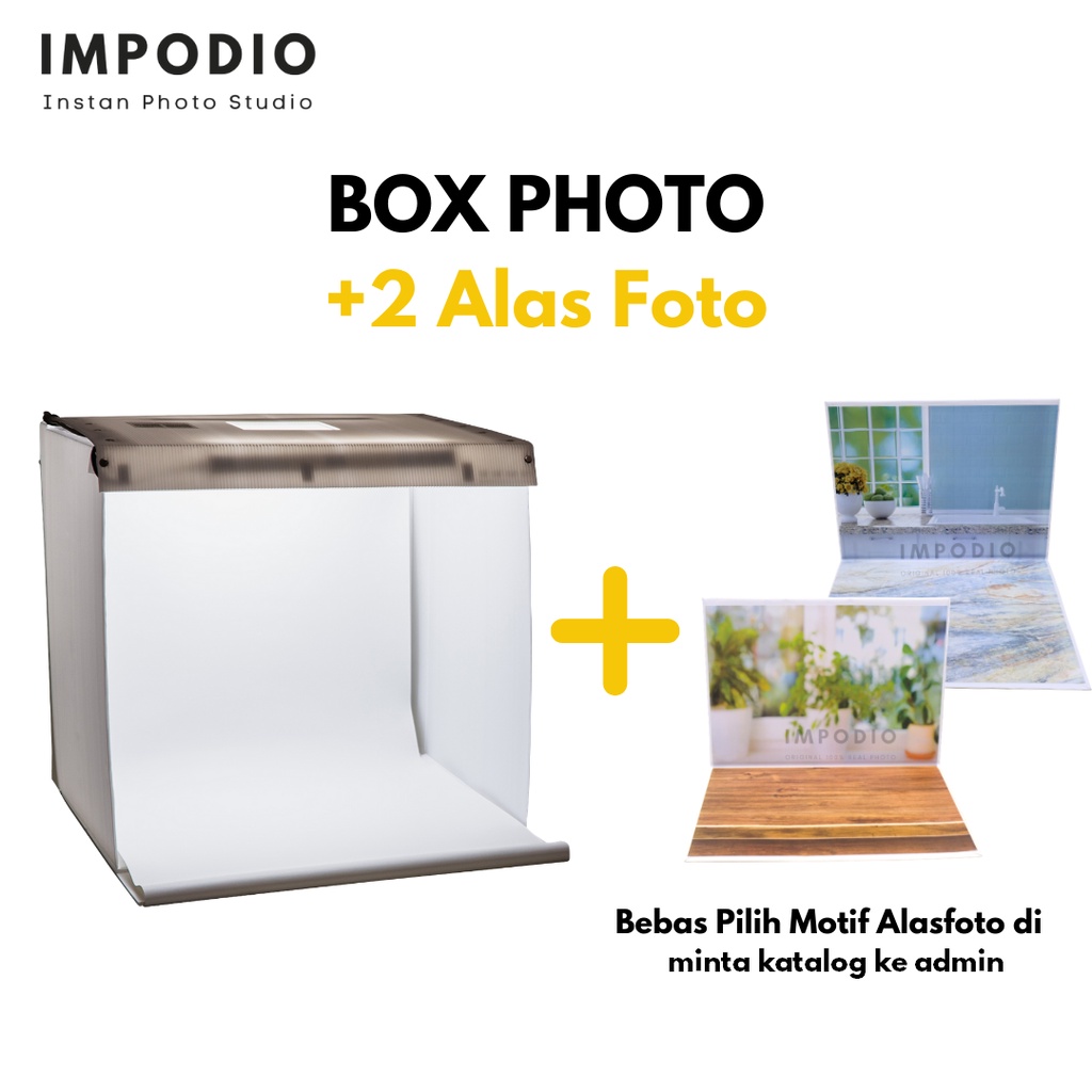 Jual IMPODIO Box Studio Foto Uk. 50cm x 50cm - Good Quality | Shopee ...