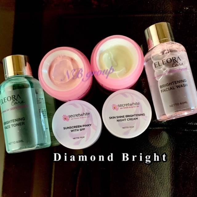 Jual ELEORA DIAMOND BRIGHT UNTUK JENIS KULIT NORMAL | Shopee Indonesia