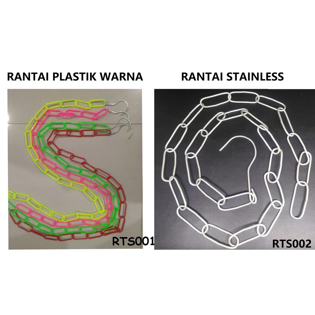 Jual Rantai Besi / Warna - Rantai Baju - Rantai Toko - Aksesoris Toko ...