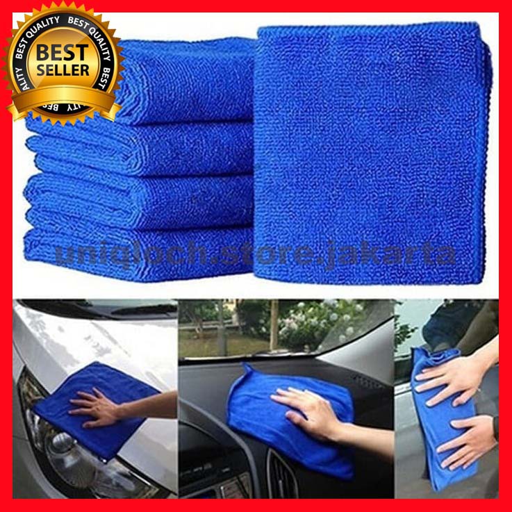 Jual Kain Lap Mobil Lap Motor Micro Fiber Kualitas BAGUS Ukuran 40Cm ...