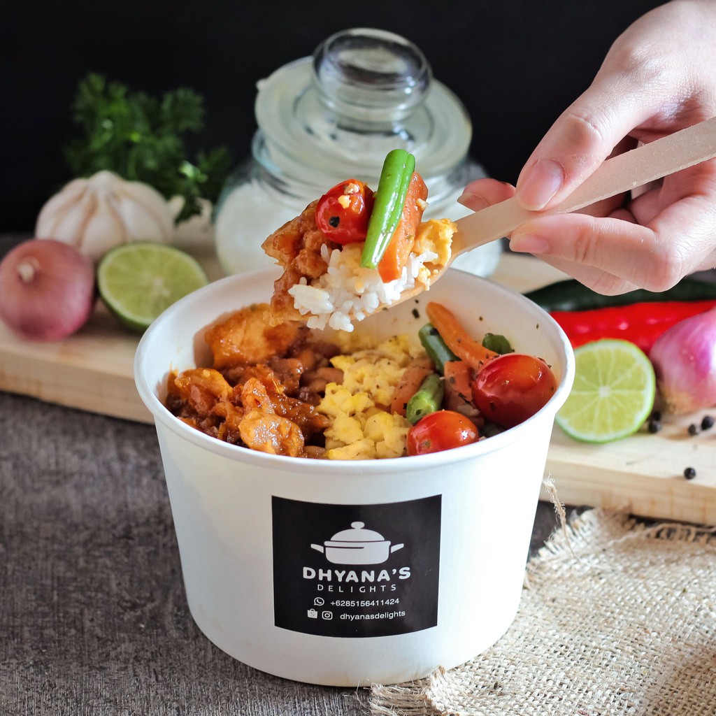 Jual Honey Garlic Chicken Rice Box Nasi Kotak | Shopee Indonesia