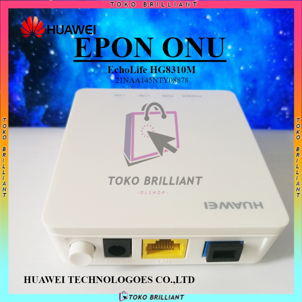 Jual ECHOLIFE HG-8310M HUAWEI EPON TERMINAL ONU FIBER OPTIC MODEM SC ...