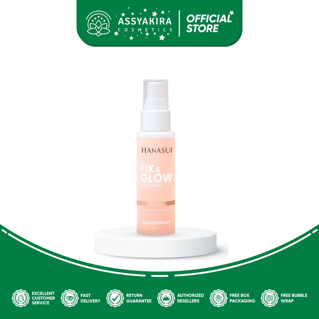 Jual Hanasui Fix & Glow Setting Spray | Shopee Indonesia