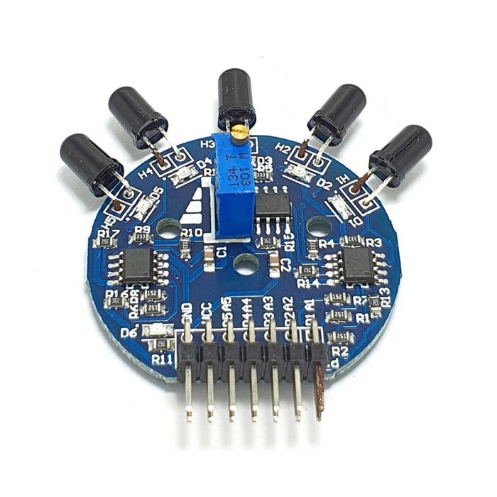 Jual Flame Sensor ( Sensor Api ) Infrared Receiver 5 Channel | Shopee ...