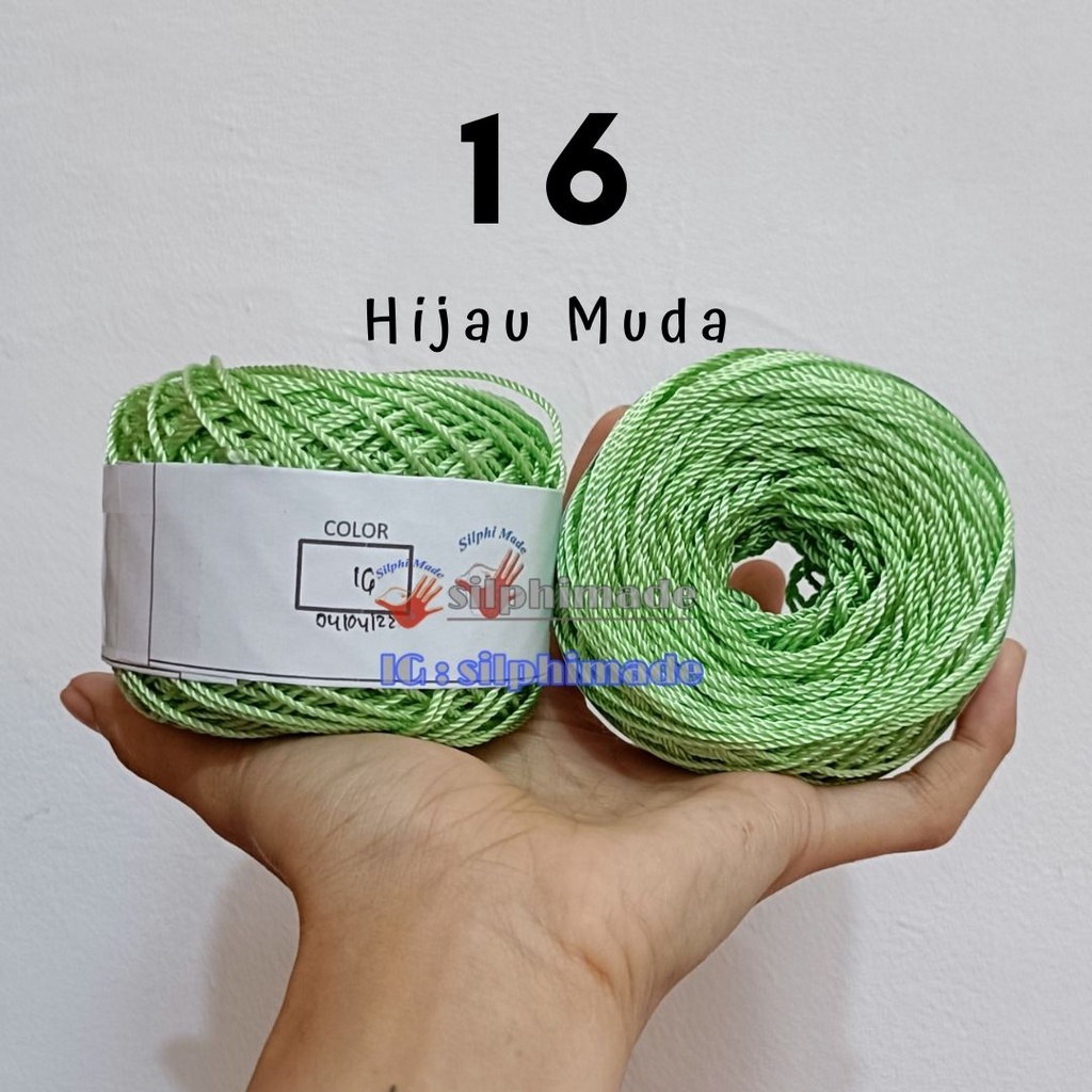 Jual Benang Nilon Bright D30 / Benang Rajut Nylon | Shopee Indonesia